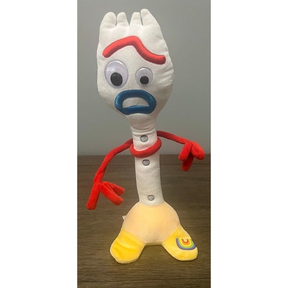 Disney | Toys | Disney Pixar Toy Story 4 Frowning Forky 9 Plush | Poshmark
